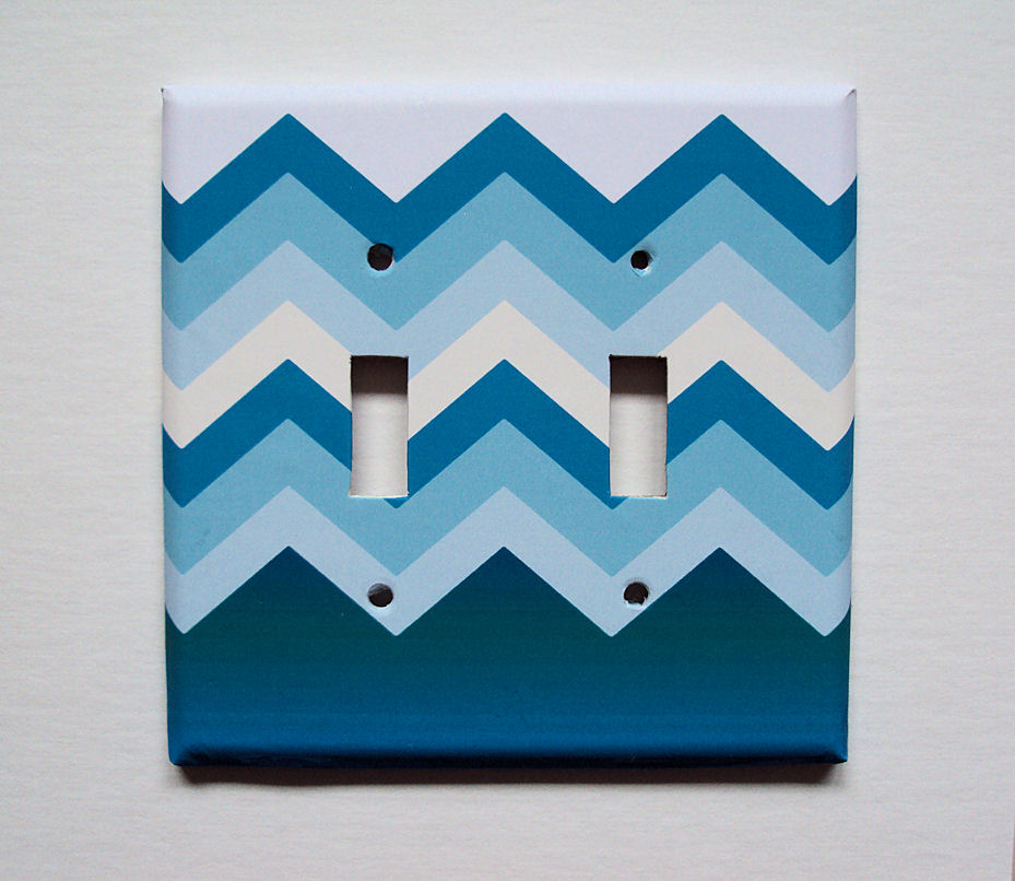 Modern Chevron Switchplate Cover Case on Luulla